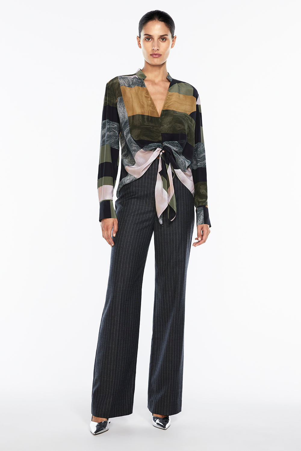 Abstract Collage Top – MANNING CARTELL