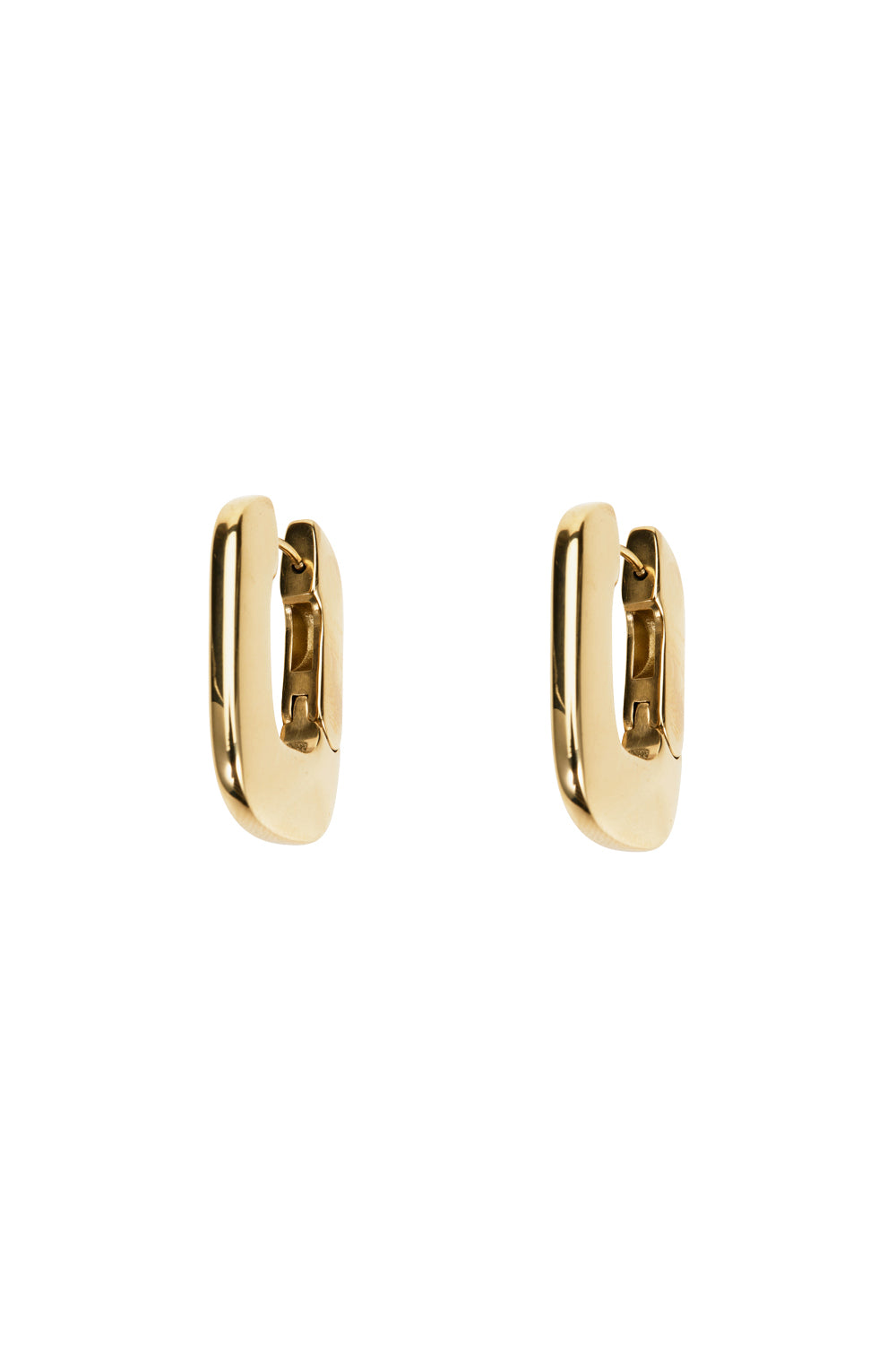 Large Rectangular Hoop Earrings – MANNING CARTELL